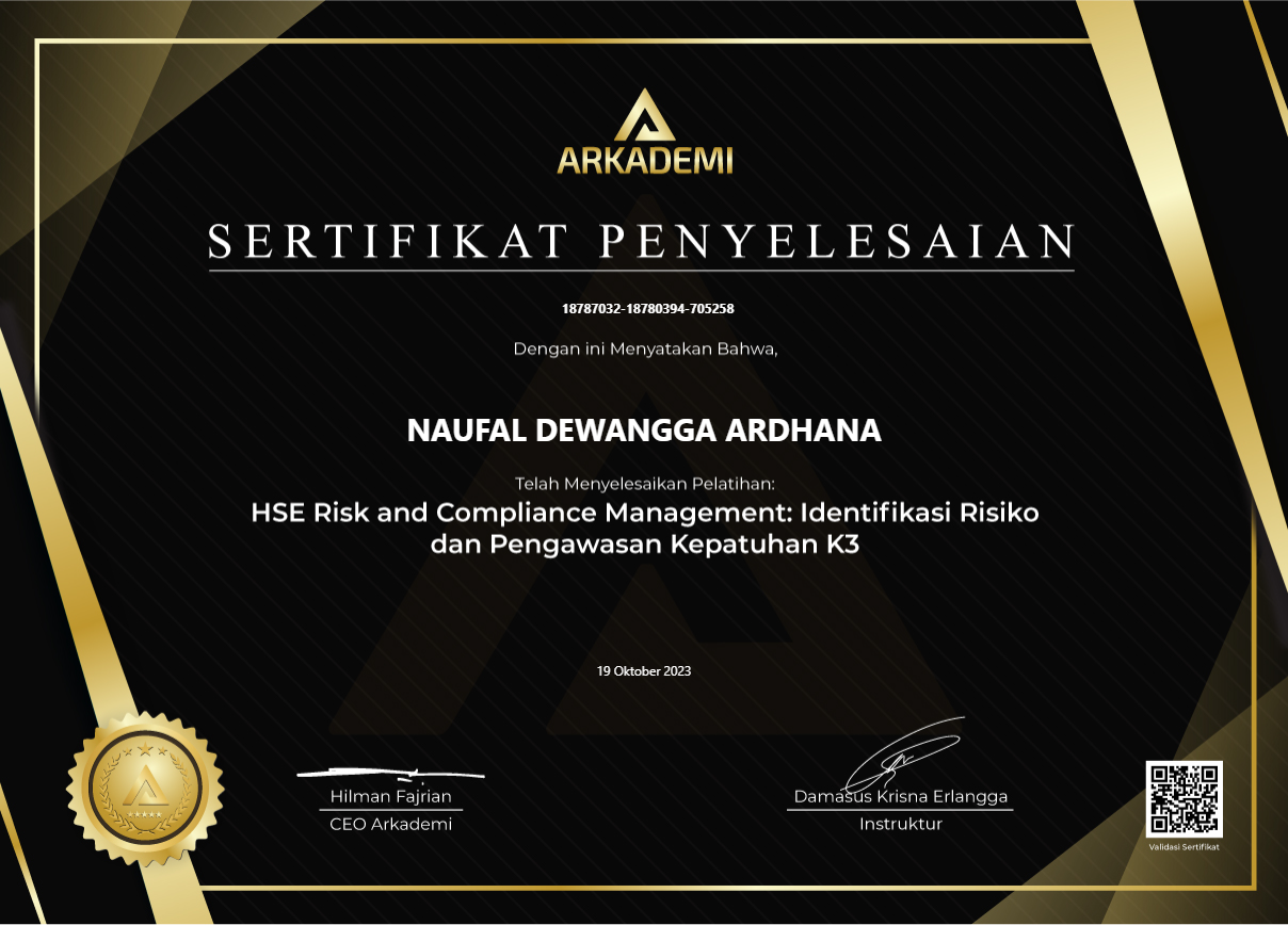 Naufal Dewangga - Laboratory Staff at ADR Group of Companies | LinkedIn